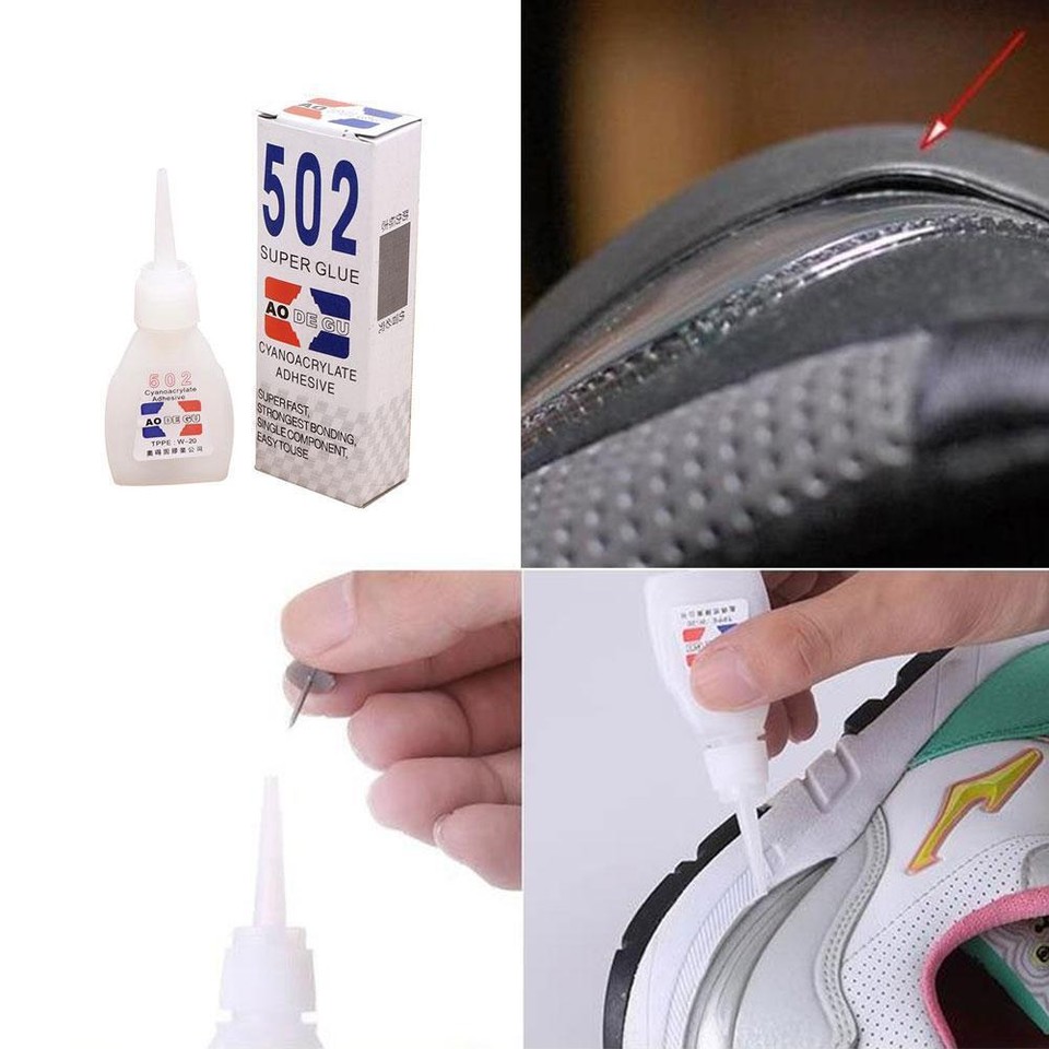 Super 502 Glue Cyanoacrylate Instant Strong Repair Adhesive 8/30g Z9Y1 ...