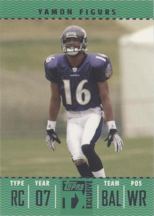 2007 Topps TX Exclusive - Yamon Figurs #180 /1049 (RC) for sale online ...