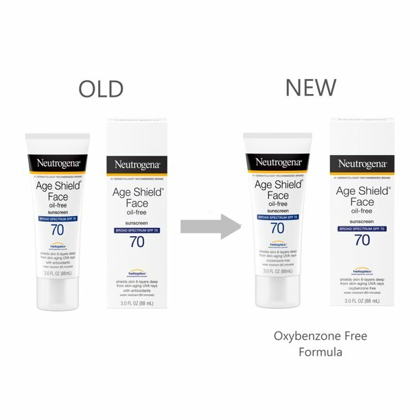 Neutrogena Age Shield Face Oil-Free Sunscreen SPF 70, 3 fl oz..+ | eBay