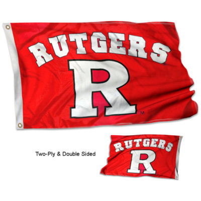 Rutgers Banner Flag R University Double Sided | eBay