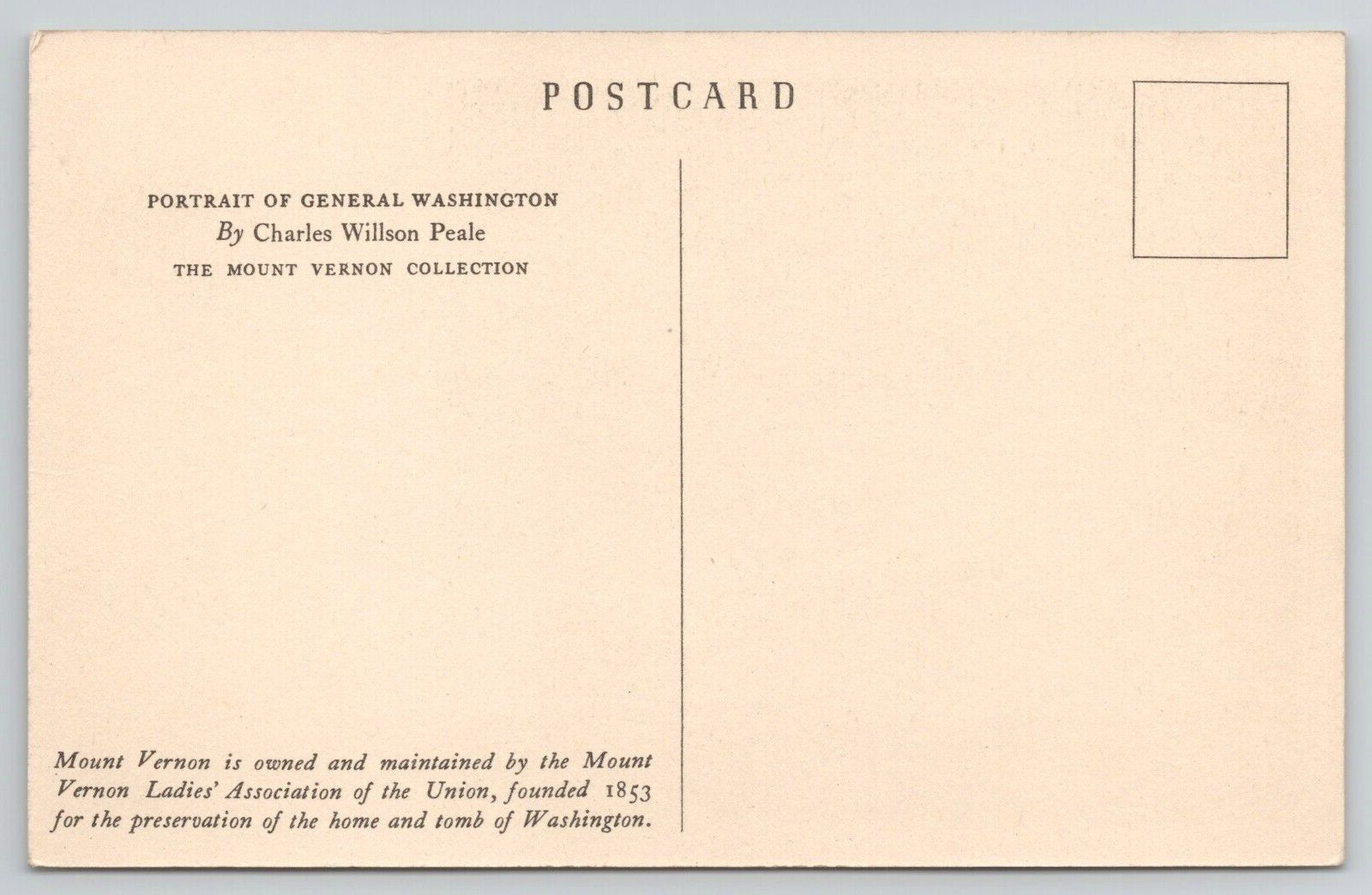 Postcard George Washington Portrait | eBay