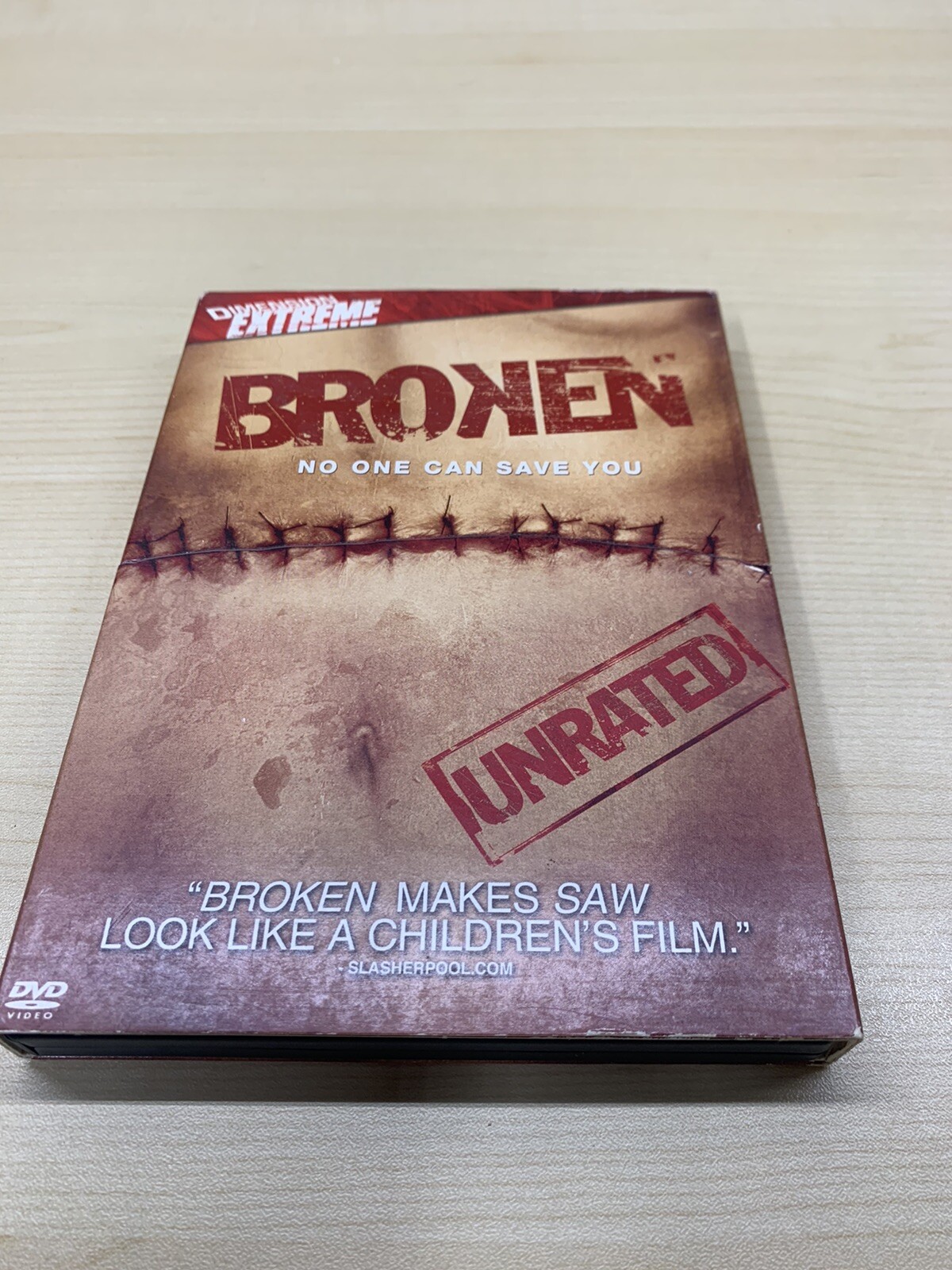 Broken DVD 2007 Movie Unrated Version No one can save you "DIMENSION ...