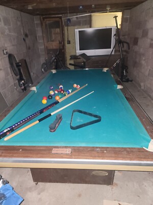 1965 brunswick Monarch Pool Table | eBay