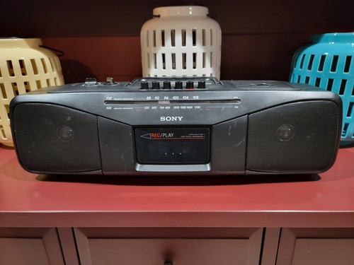 Sony CFS-204 Boombox AM/FM Cassette | eBay