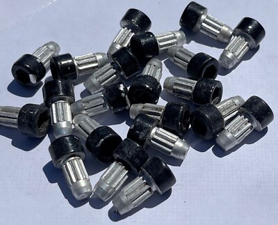 RIVETS FOR WHEELS RIMS ALUMINUM ALLOY BLACK VINTAGE | eBay