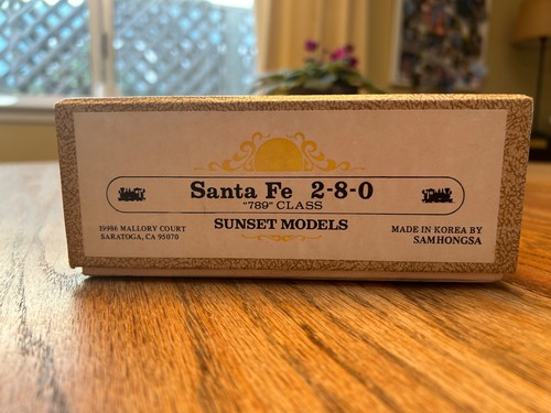HO Scale Santa Fe "789" Class Brass Steam Locomotive | eBay