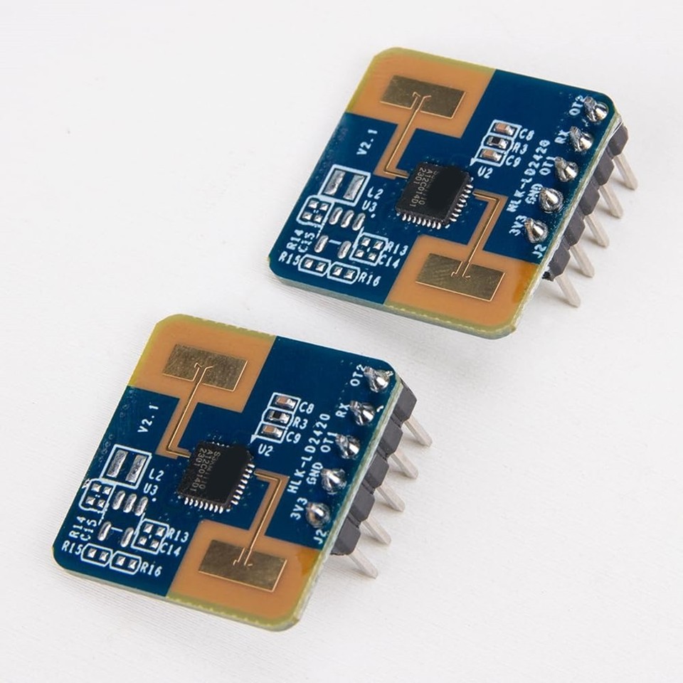 2Pcs LD2420 24GHz MmWave Sensor Module Human Presence & Motion ...