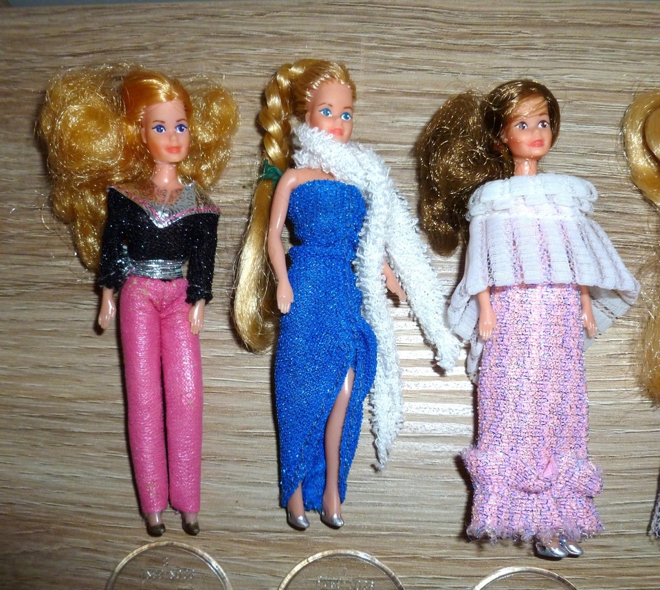 Dazzle Dolls 1981 Mattel Lot of 6 Dolls + Clothes & Accessories | eBay
