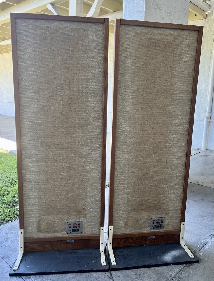 Vintage Pair Magneplanar Magnepan Loudspeakers MG-Ib Oak Frames ~ Fund ...