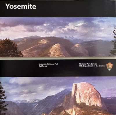 Newest YOSEMITE NP - CA NATIONAL PARK SERVICE UNIGRID BROCHURE/MAP GPO ...