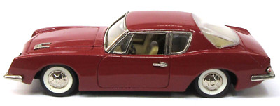 1964 STUDEBAKER AVANTI dark red Buby Collectors Classics 1/43 diecast ...