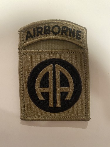 Ocp 82nd Airborne Patch And Airborne Tab , With Fastener / Sewing Together | eBay