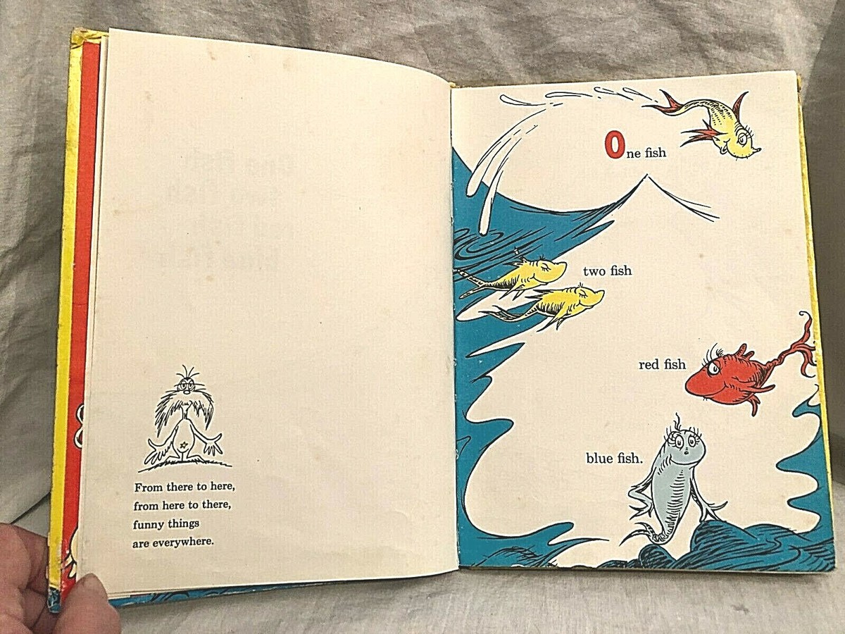 One Fish Two Fish Red Fish Blue Fish Book Pages An Exposition Of The