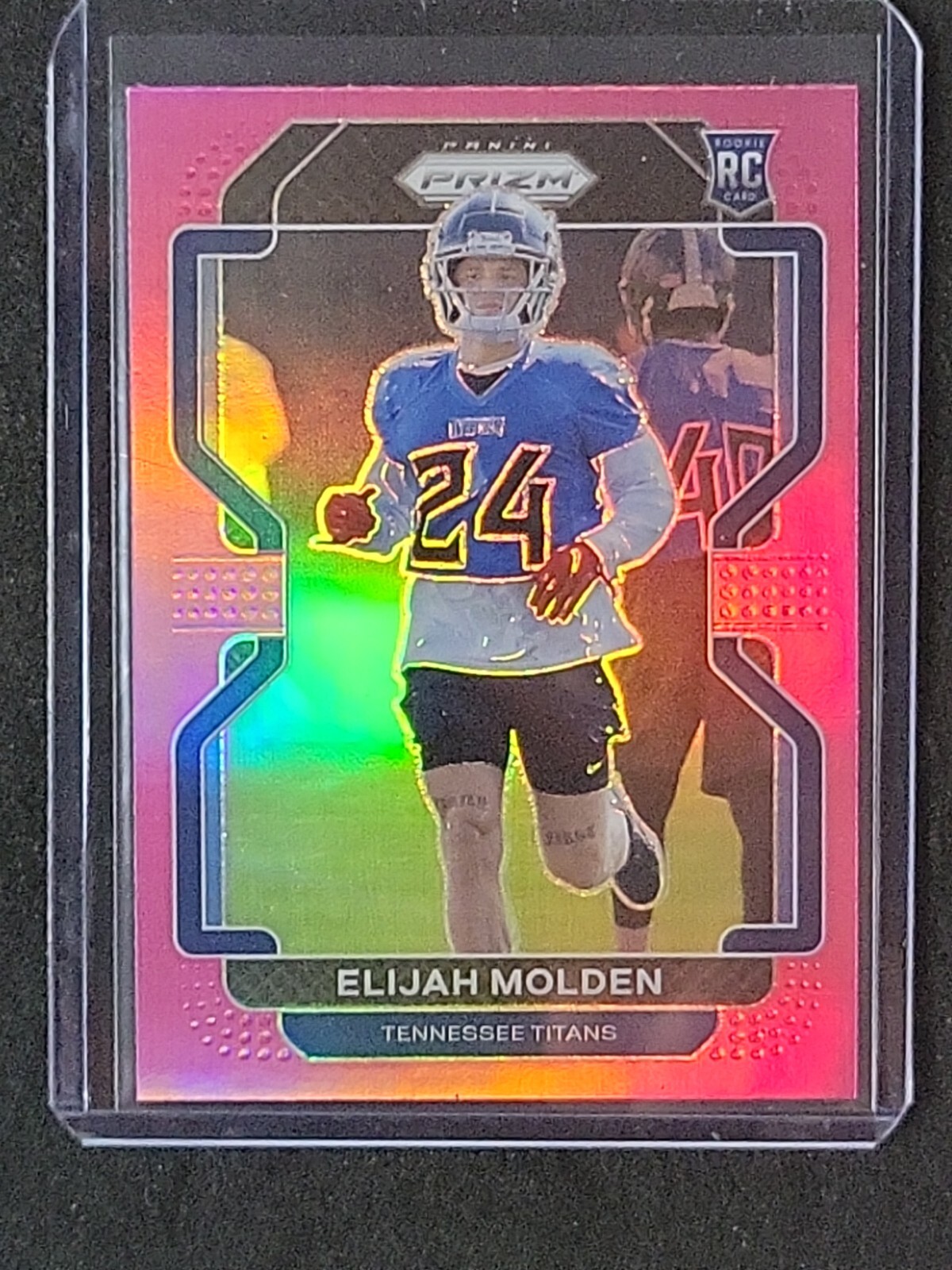 Elijah Molden 2021 Prizm Pink Prizm RC SP 🔥 Titans 🔥 | eBay
