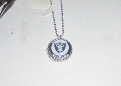 Vintage OAKLAND RAIDERS Al Davis Light UP Glow LED Good Luck Pendant ...