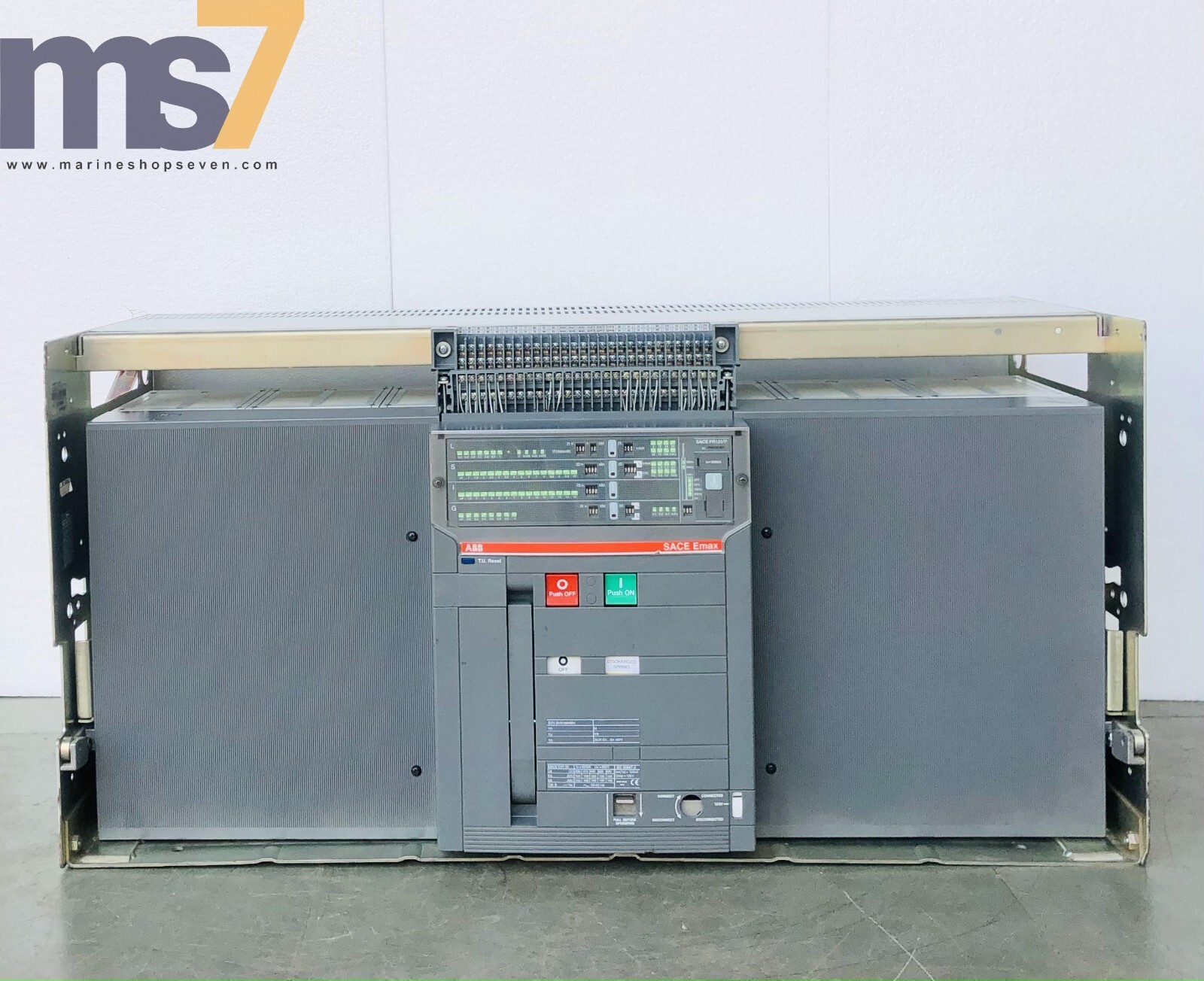 ABB SACE E6H 50 Emax AIR CIRCUIT BREAKER ACB 5000 AMPS WITH DRAWOUT # ...