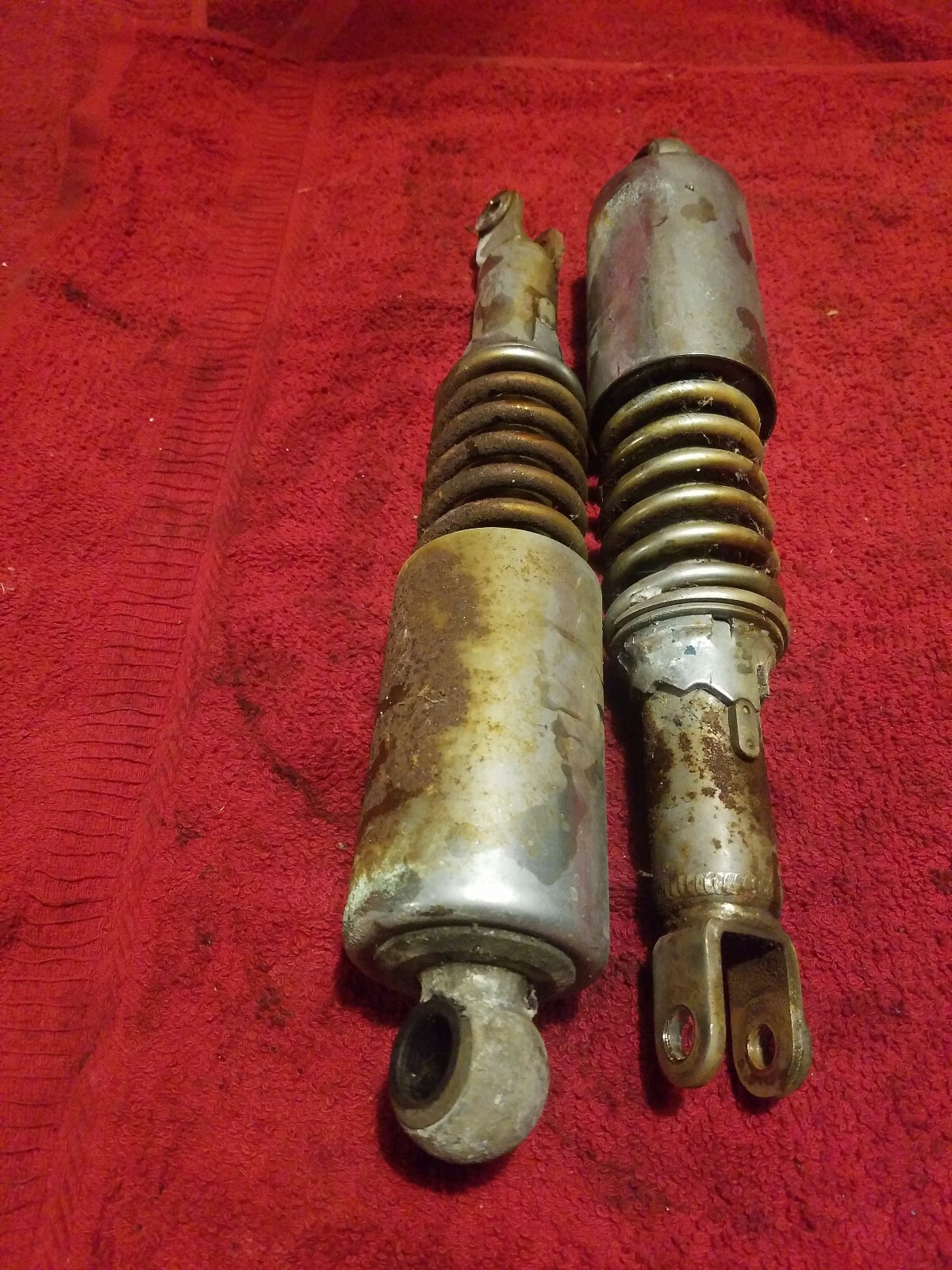 1975 Honda CB750 rear shocks suspension set pair parts | eBay