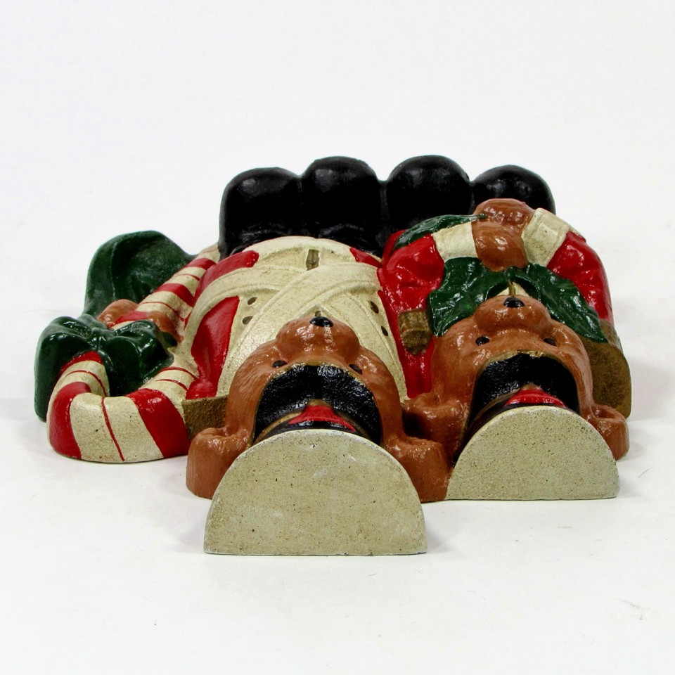 CBK Midwest of Cannon Falls TOY SOLDIER BEAR CANDY CANE 8" Cast Iron ...