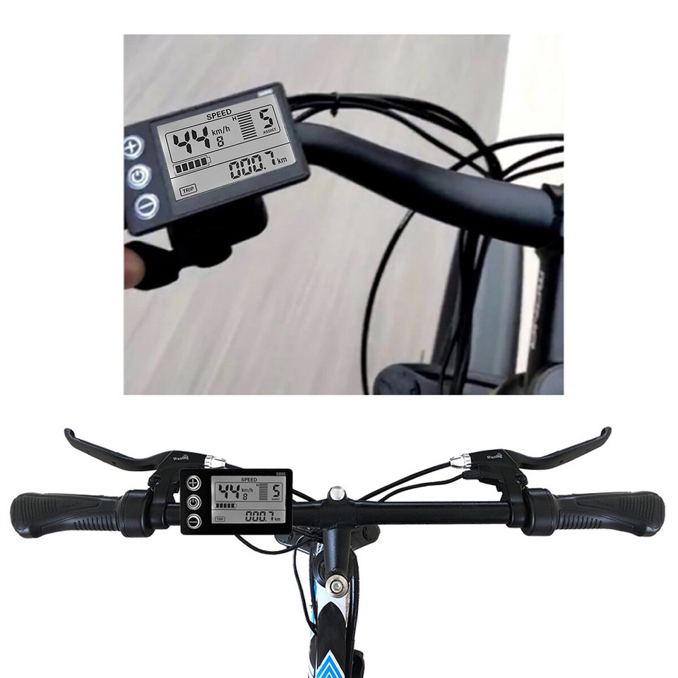 Display E-Bike Electric Bike LCD MTB Parts For E-bike Lcd Display 24V ...