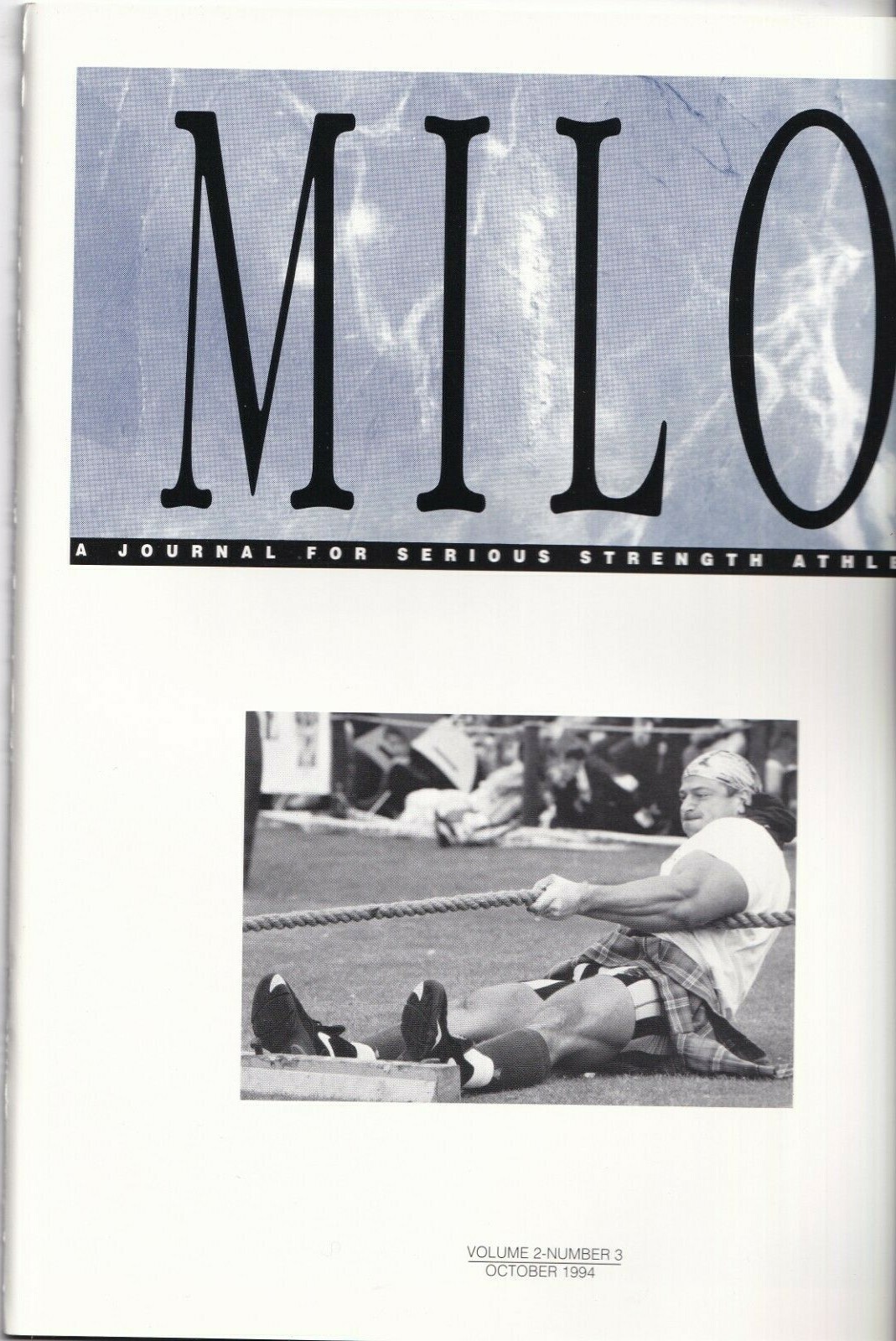 Milo Weightlifting Manfred Hoeberl Paul Anderson October 1994 ...