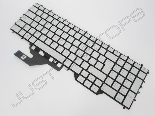 Nuevo Dell Alienware m17 R2 R3 R4 Español Backlit Blanco RGB Teclado ...