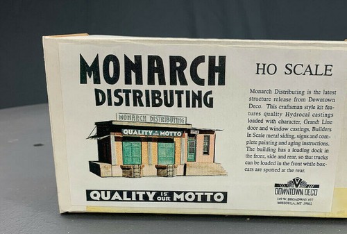 HO Downtown Deco Monarch Distributing Craftsman Kit HO155 | eBay