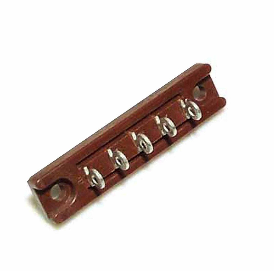 10pcs 5-Lug Terminal Tag Turret Bakelite Strip Point to Point USSR T21 ...