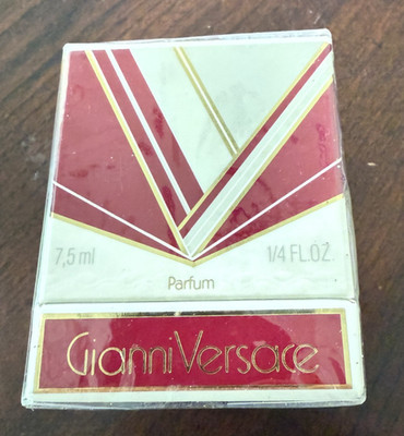 Gianni Versace Vintage Pure Perfume 7.5ml 1/4 oz in Original Box Sealed ...
