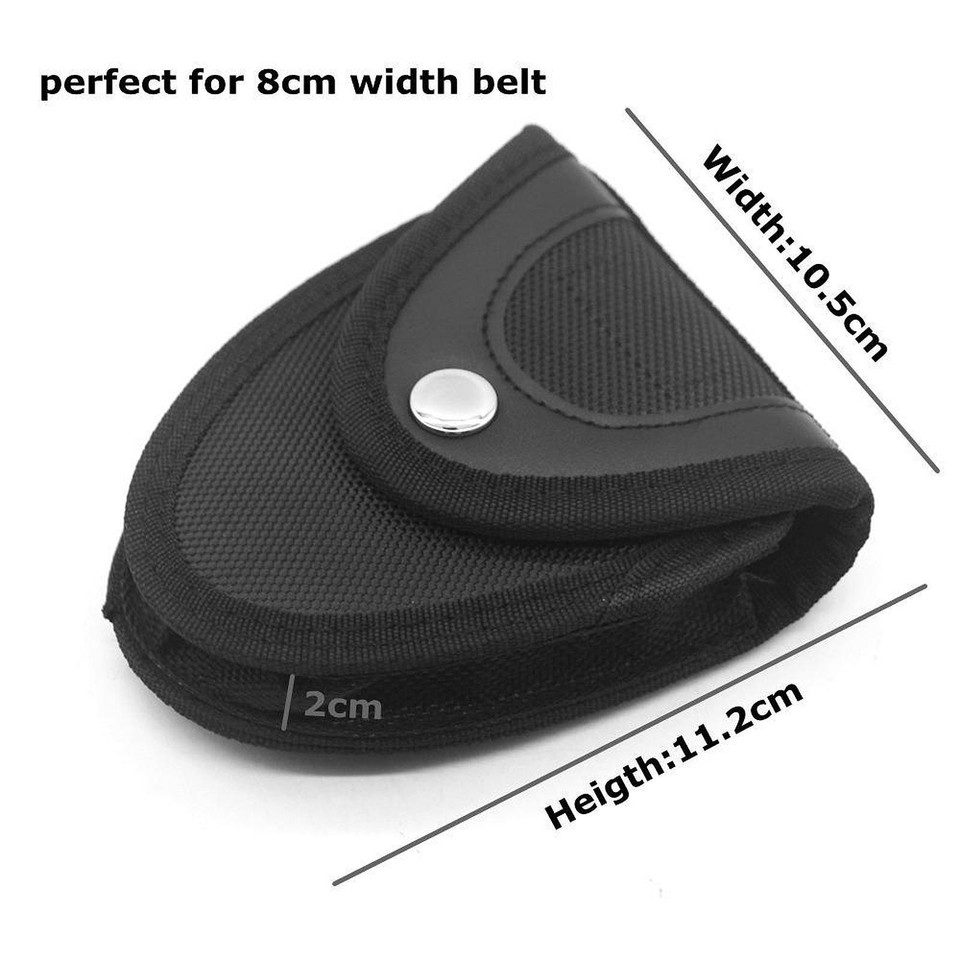 Hand Cuff Pouch Waist Belt Hand Cuff Holder for Outdoor Camping ...