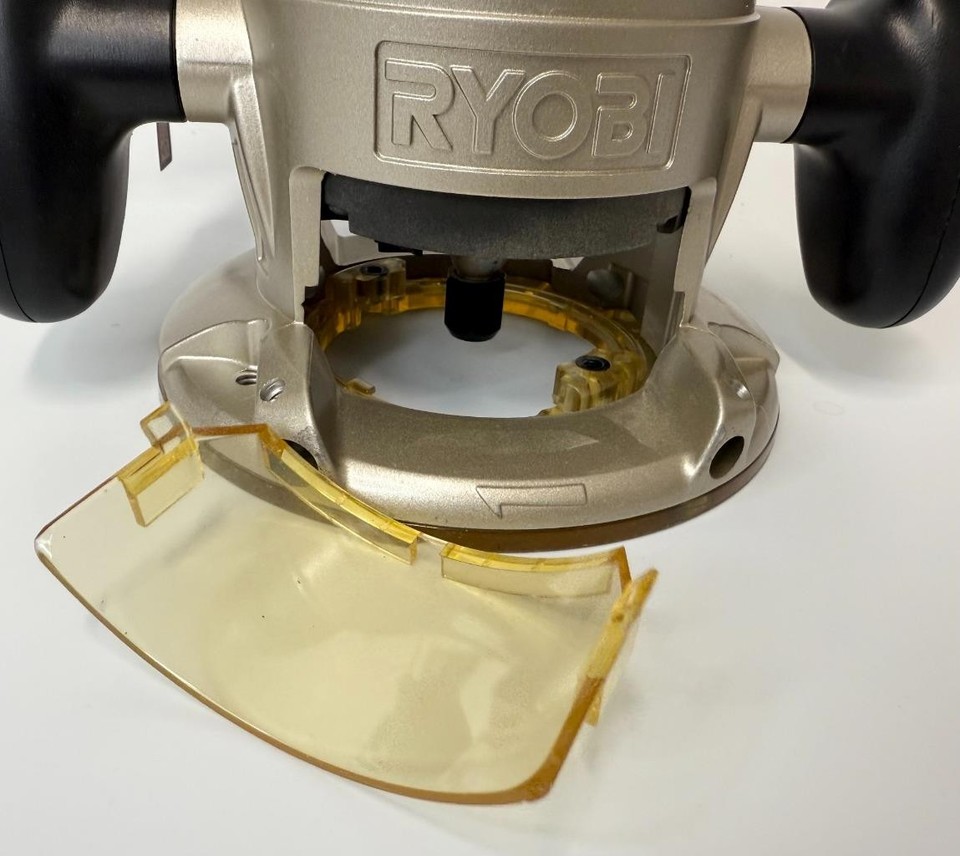 RYOBI Fixed Base Router R163 Double Insulated Wood Cutting Power Tool ...