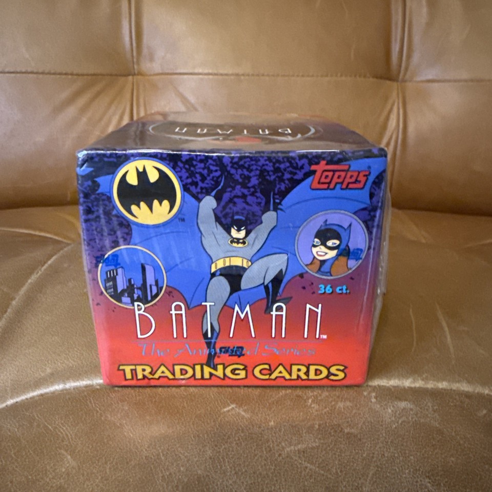 1993 Topps Batman The Animated Series 1 Trading Cards Sealed Box of 36 ...