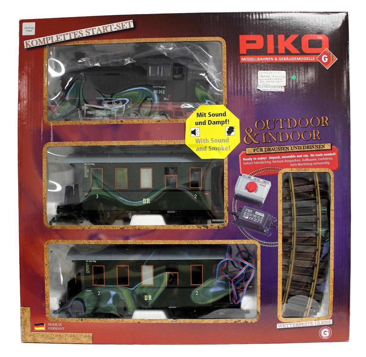 Train Miniature 120x120cm Kit Démarrage Train Miniature Piko DB BR80 ...
