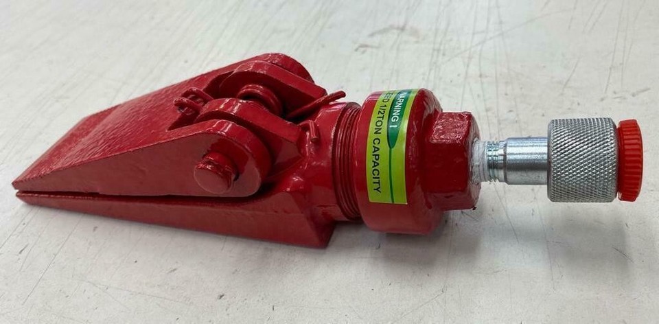 4 X 1/2Ton Spreader Hydraulic Jaw Ram Half Coupler 1/4" NPT PORTA POWER ...