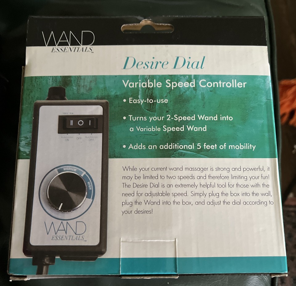 Wand Essentials "Desire Dial" Variable Speed Controller--NIB | eBay