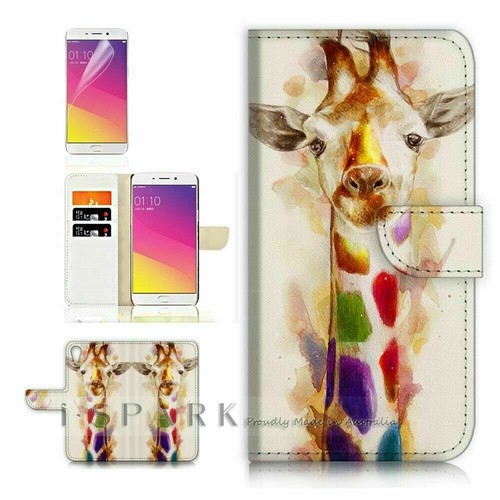 Giraffe TPU Phone Wallet Case Cover For New Telstra Essential Pro 3 ...
