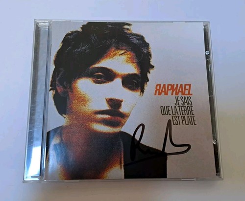 CD RAPHAEL - JE SAIS QUE LA TERRE EST PLATE - DÉDICACÉ PAR RAPHAEL ...