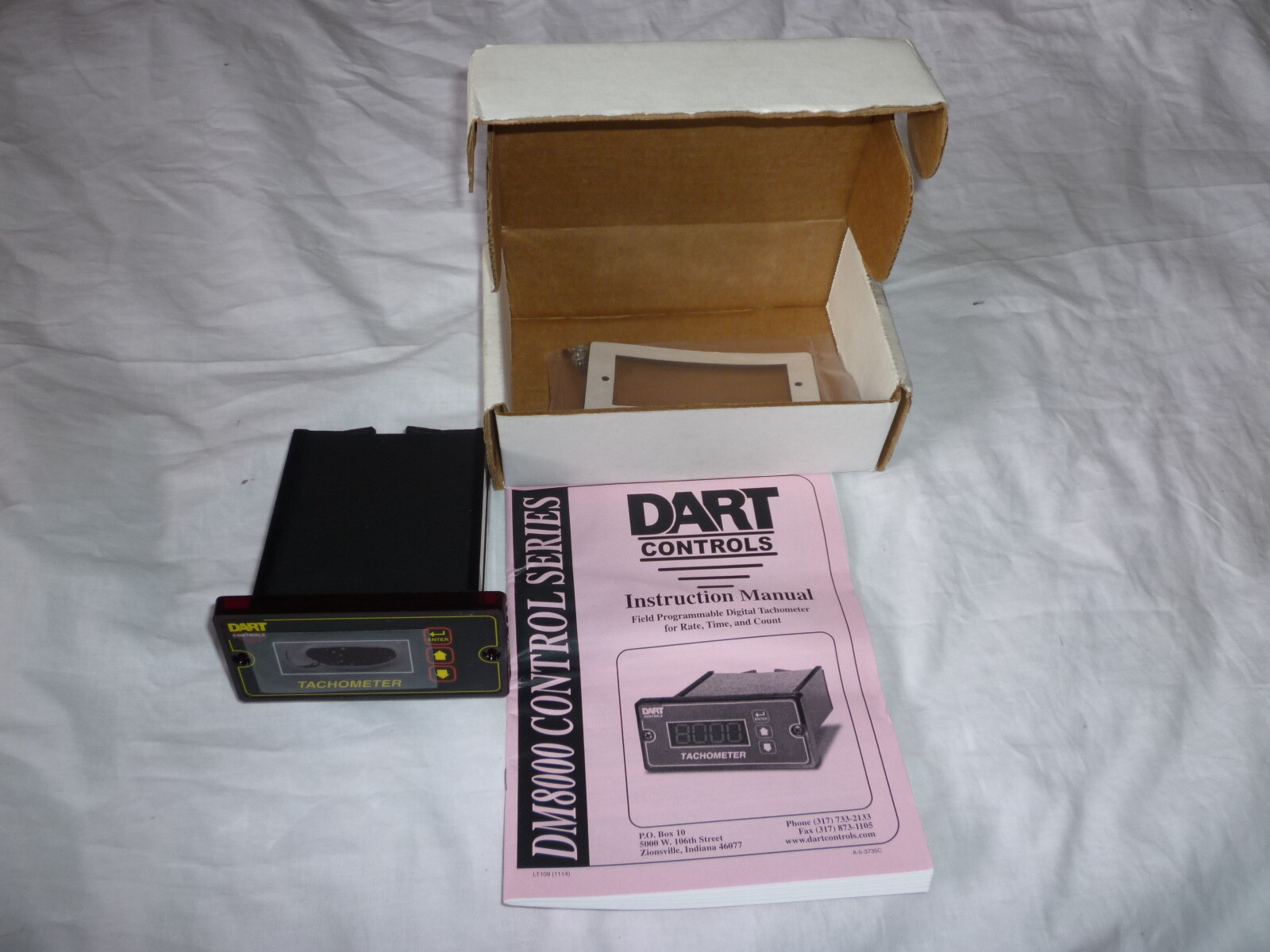 Dart Controls DM8000 Progammable Digital Tachometer for sale online | eBay