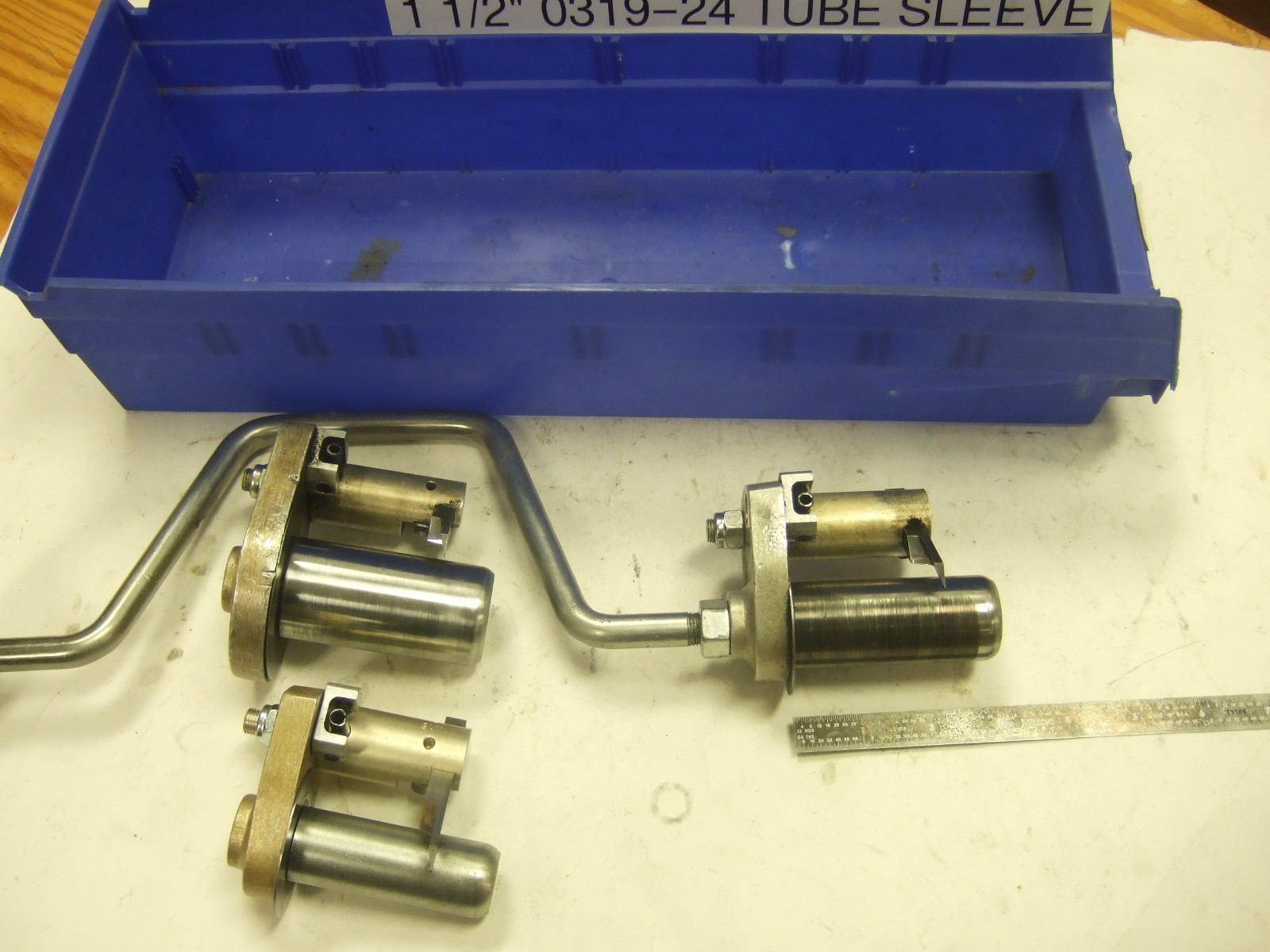 SPENCER HYDRAULIC RUBBER HOSE FITTING ASSEMBLY TOOLING 319-24 TOOLS W16 ...