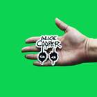 Alice Cooper Iconic Eyes Logo Patch Name Embroidered Iron On | eBay