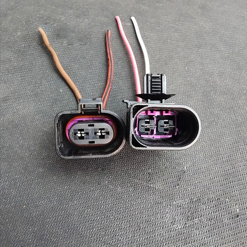 2pcs Connector for Audi VW Secondary Air Pump Radiator Fan 1J0973752 ...