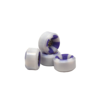 Social Clouds Dual Durometer Pro Fingerboard Wheels Purple White 60d ...