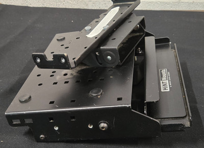Police Console Computer Mount Mount Sliding Tray Hint Mounts Black | eBay