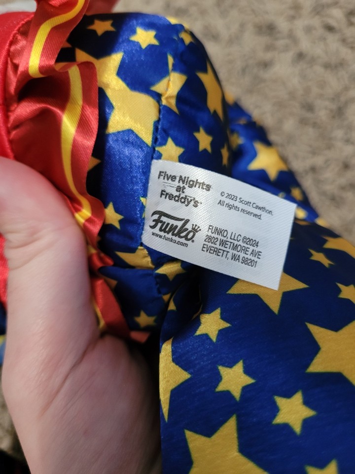 NEW NWT FIVE NIGHTS AT FREDDY'S FNAF SECURITY BREACH MOON FUNKO PLUSH ...