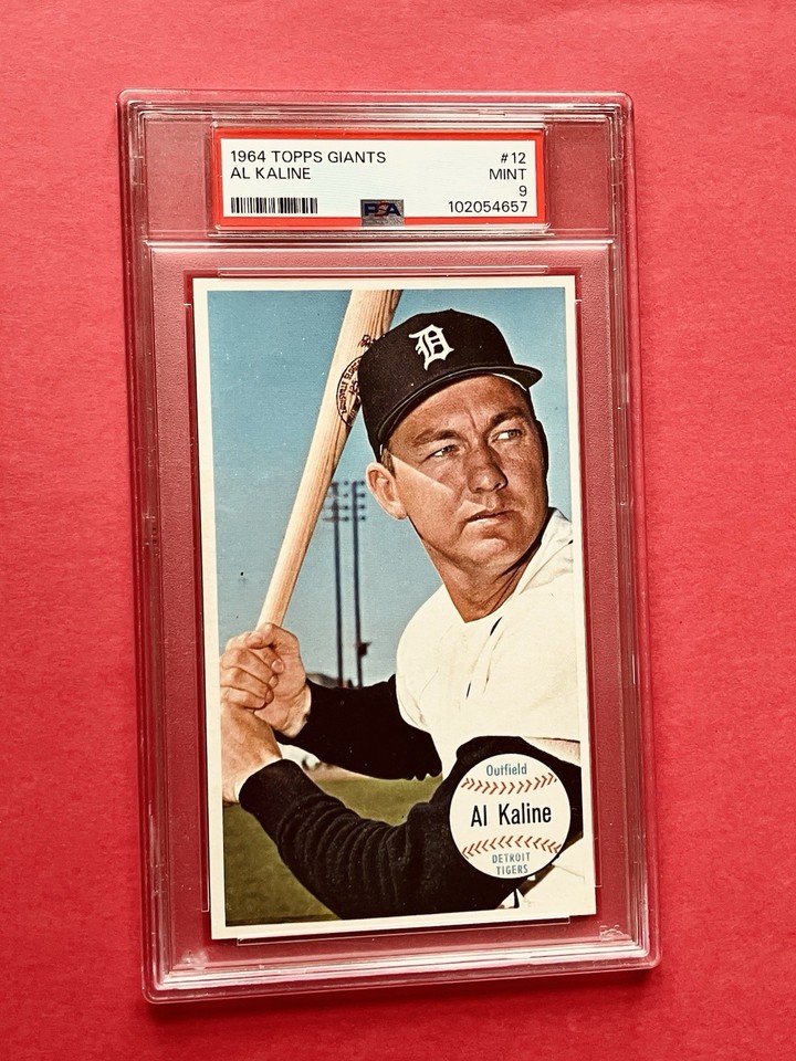 1964 Topps # 12 Al Kaline PSA 9 Detroit Tigers PSA 9 MT Centered | eBay