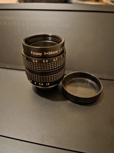 Fotasy M3517 35MM F1.7 TV Movie And CCTV Lens | eBay