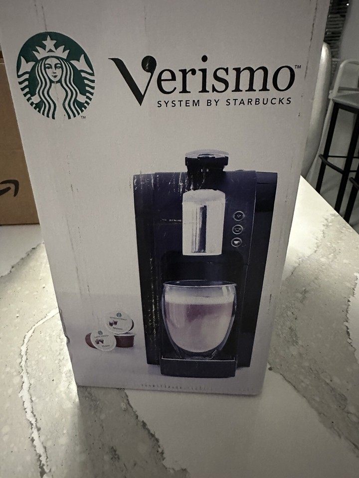 Verismo System By Starbucks..Model 580 Piano Black…NIB | eBay