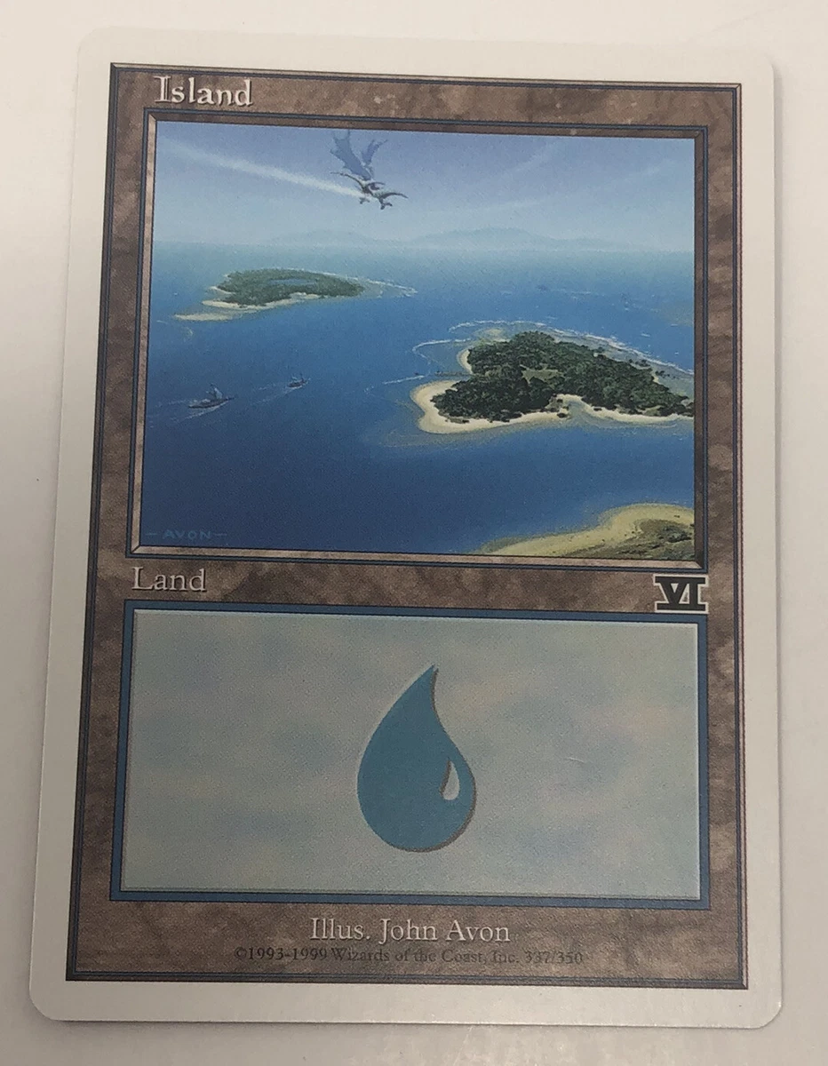 Magic The Gathering Island Art