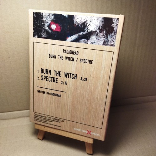 Radiohead - Burn The Witch / Spectre (Single) (Wood Box, mini-CD ...