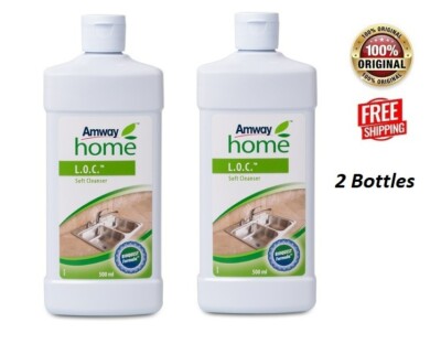 2 X Amway HOME LOC Soft Cleanser Cleaning Agent 500ml NEW FAST FREE ...