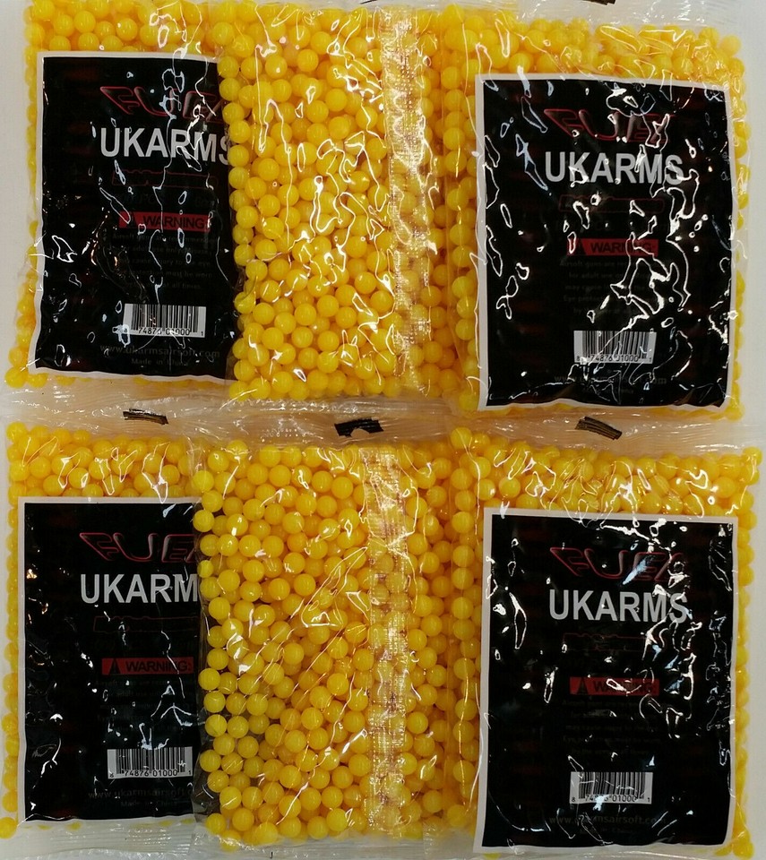 BEST QUALITY AIRSOFT GUN BULLETS 0.12 Gram 6 mm BB's PELLETS AMMO 1000 ...